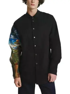IRINA VOINEA Hybrid Shirt - Black