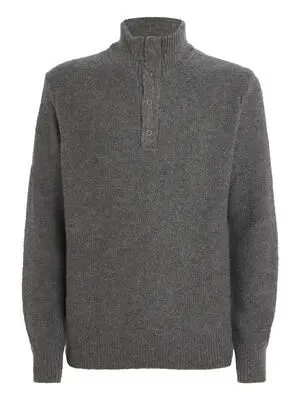 Paige Merino Wool-blend Kotoni Sweater - Grey
