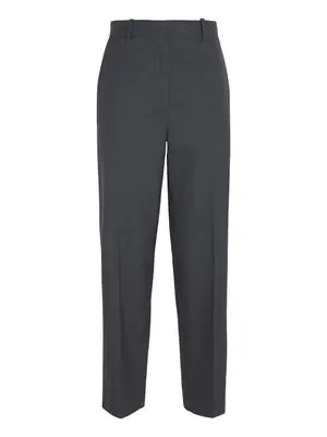 JOSEPH Virgin Wool Trina Trousers - Grey