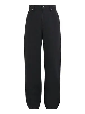 Dries Van Noten Brushed Twill Straight Trousers - Grey