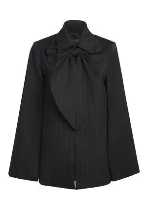 Alice + Olivia Adaptable Philippa Cape Jacket - Black