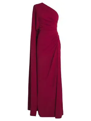 Zuhair Murad Cady One-shoulder Gown - Red