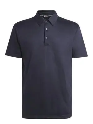 Colombo Cashmere Polo Shirt - Navy