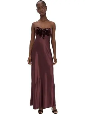 Cami Nyc Lavinia Gown - Cranberry