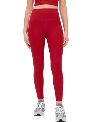 Beyond Yoga Spacedye Ready Midi Leggings - Holly Red Heather