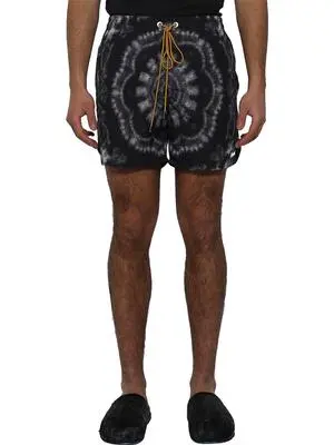Rhude Motion Bandana Swim Short - Black