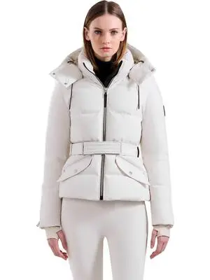 Rudsak Adeline Heritage Quilted Down Puffer - Vanilla