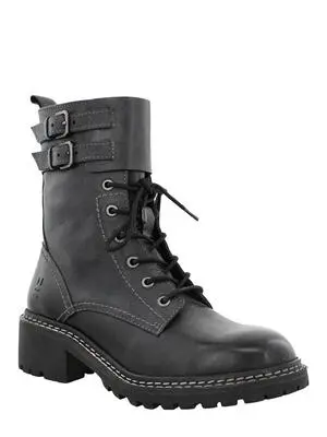 ROAN Noelia Ankle Boot - Black Pullup