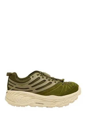 Hoka Stinson Evo OG Panelled Mesh Sneakers Green