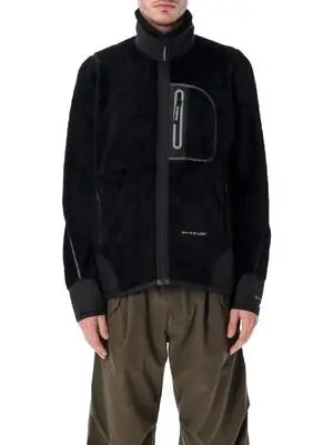 AND WANDER 18 High Loft Fleece Jacket - Black