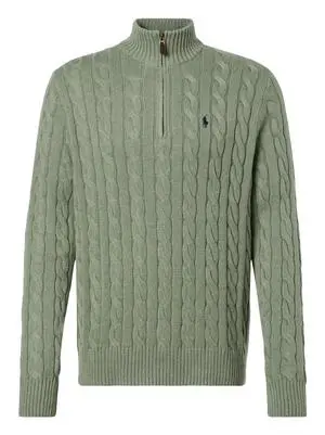 Polo Ralph Lauren Cable-knit Cotton Sweater - Green