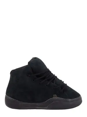 ERL Vamp Suede Sneakers - Black