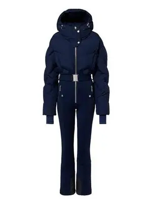 Cordova Ajax Quilted Down Ski Suit - Blue