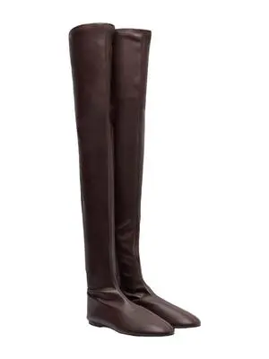 Proenza Schouler Stretch Leather Over-the-knee Boots - Brown