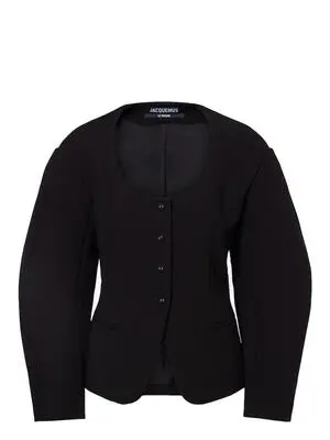 Jacquemus Oval Jacket - Black