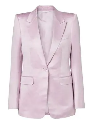 TOM FORD Cotton And Silk Satin Blazer - Pink