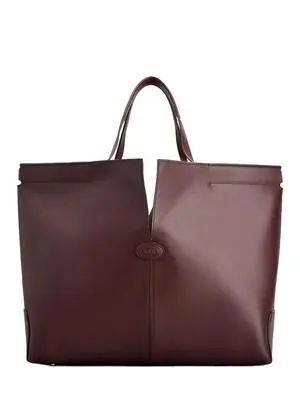 TOD'S Medium Di Folio Bag - Brown