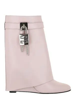 Givenchy Shark Lock Ankle Boots - Light Pink