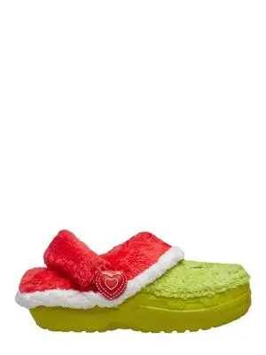 CROCS Classic Lined Clog The Grinch - Lime/red/white