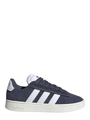 Adidas Grand Court Alpha Lace Up Sneakers - Shadow Navy Blue/cloud White