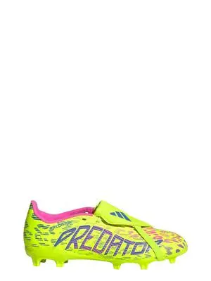 Adidas Predator League Foldover Tongue Fg - Lucid Lemon/blue Fusion/lucid Pink