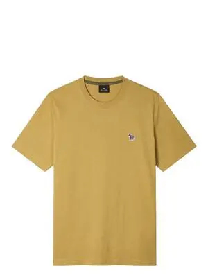 Paul Smith Organic Cotton Zebra Logo T-shirt - Yellow