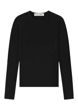 Fear Of God Ribbed Long-sleeve Top - Black