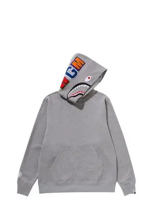 A BATHING APE Shark Pullover Hoodie - Grey