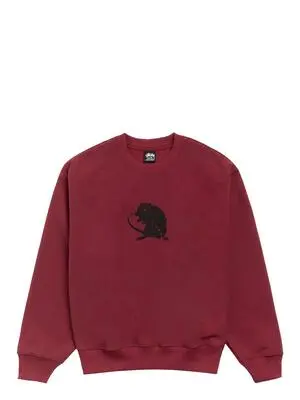 StÜssy Long Range Crew - Red
