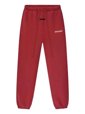 Fear Of God Heavy Fleece Classic Sweatpant - Red