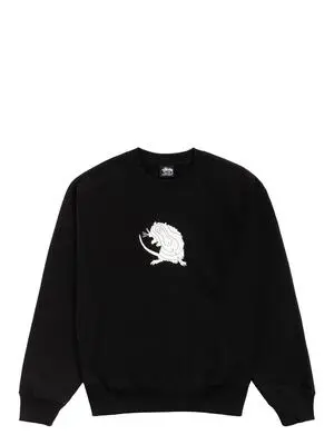 StÜssy Long Range Crew - Black