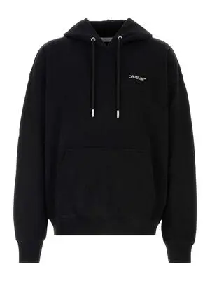 Off-White Landscape Arrow Skate Hoodie - Black