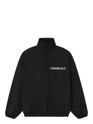 Fear Of God Nylon Nba 1/2 Zip Track Jacket - Black