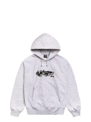 StÜssy Fawn Graphic Hoodie - Grey