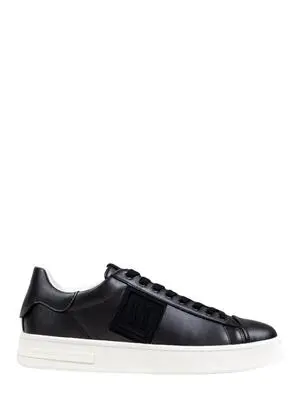 Armani Exchange Lace-up Sneakers - Black