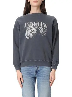 ANINE BING Printed Sweatshirt - Black