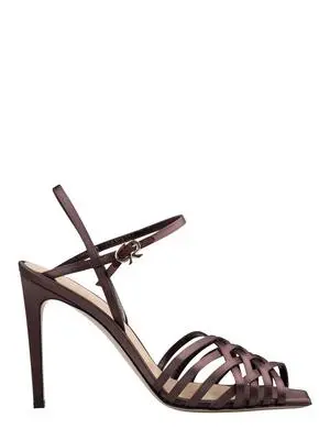 GIANVITO ROSSI Heeled Sandal - Red
