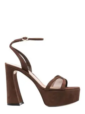GIANVITO ROSSI Heeled Sandal - Brown