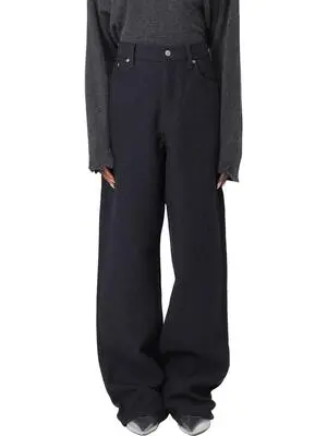Dries Van Noten Wide Leg Trousers - Grey