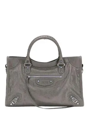 Balenciaga Top Handle Handbag - Military