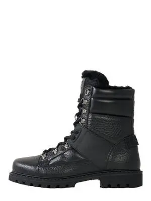 Bogner Helsinki Lace-up Boots With Spikes - Black