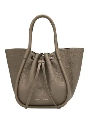 Proenza Schouler Small Ruched Leather Tote - Slate
