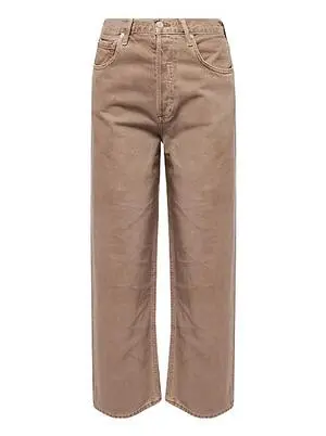 AGOLDE Ren Wide-leg Denim Jeans - Ceramic (dk Old Rose)