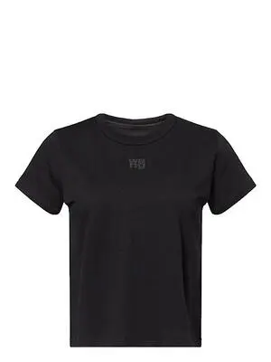 Alexander Wang Essential Cotton-jersey T-shirt - Black