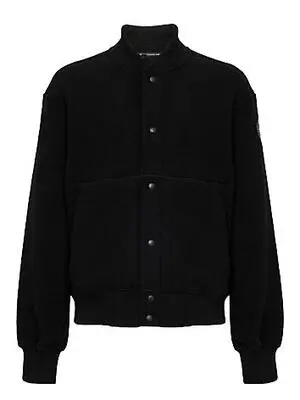 Canada Goose Hudson Fleece Bomber Jacket - Black - Noir