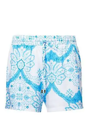 Melissa Odabash Printed Woven Shorts - Florian