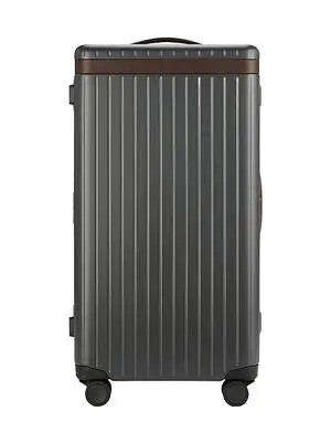 CARL FRIEDRIK The Trunk 4-wheel Suitcase 73cm - Grey/chocolate