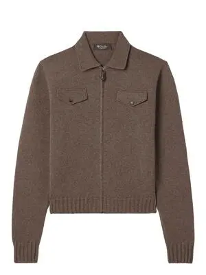 Loro Piana Parksville Cashmere Jacket - Brown