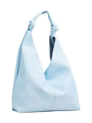 Anthropologie Love Knot Slouchy Bag - Sky