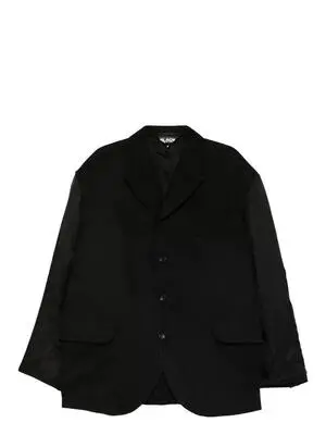 Comme Des Garçons Single-breasted Blazer - Black